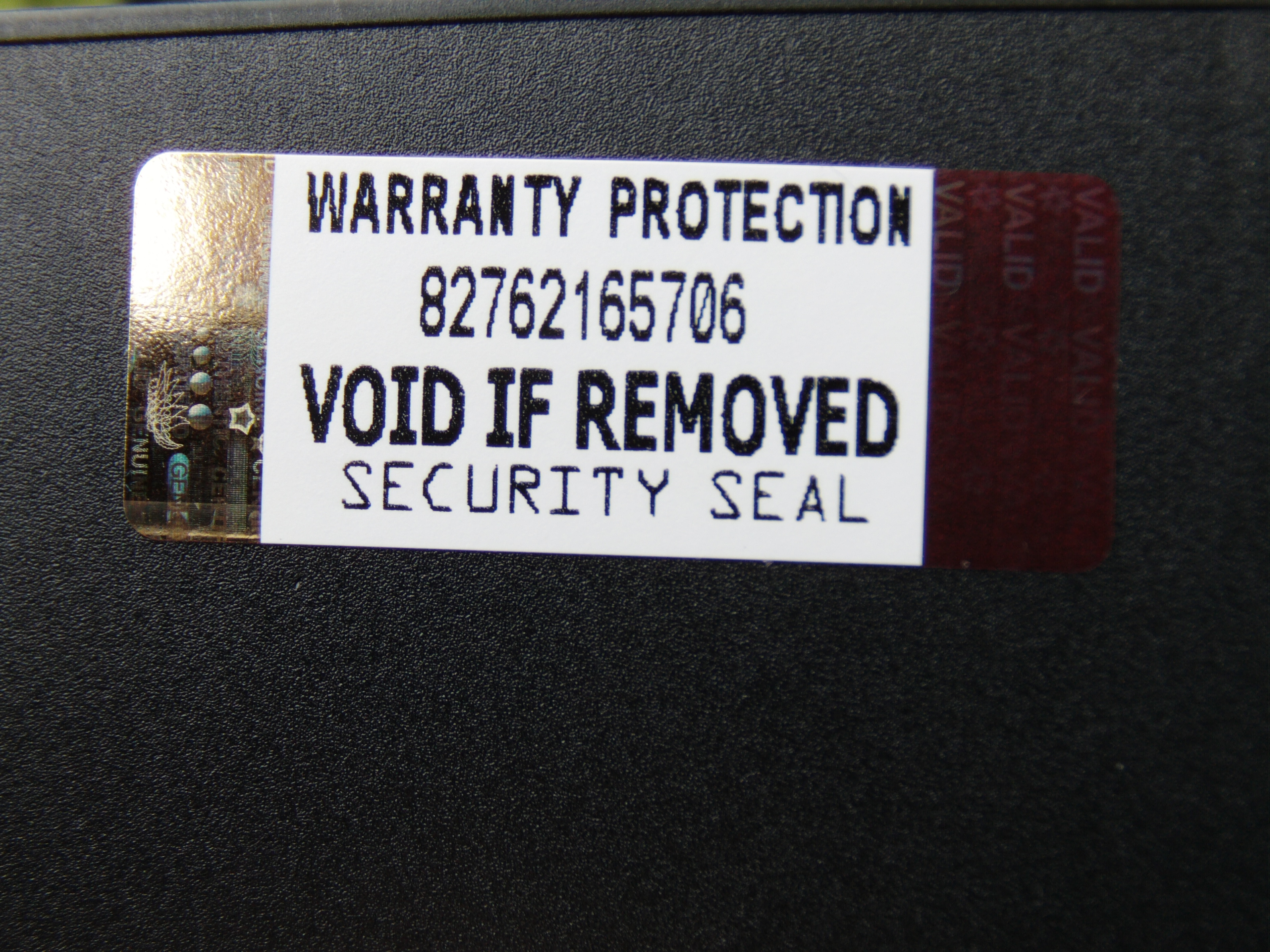 500 Warranty Void Red Gold and White Tamper-Evident Labels Stickers | eBay